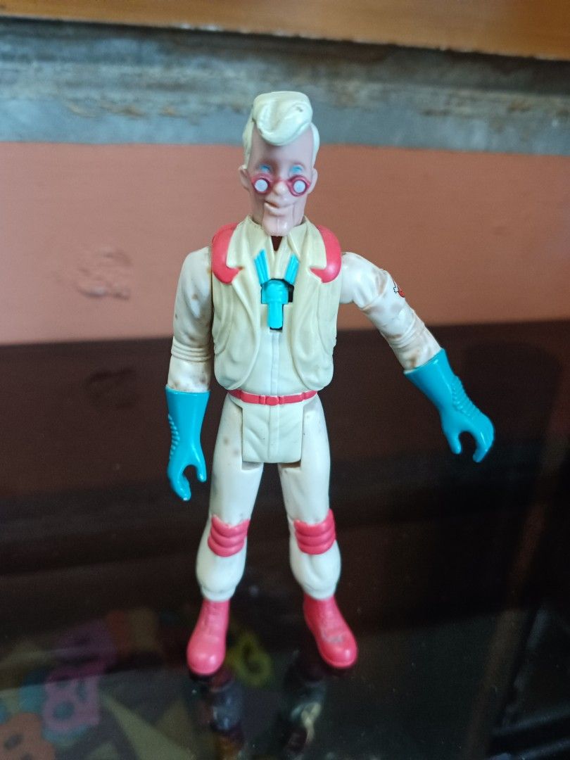 Vintage Ghostbusters 1987 FRIGHT FEATURES Egon Spengler 80s Figure ...