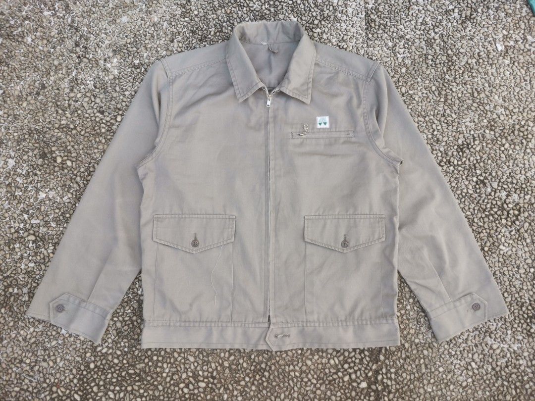 Vintage Japanese Work Jacket, Men's Fashion, Coats, Jackets and ...