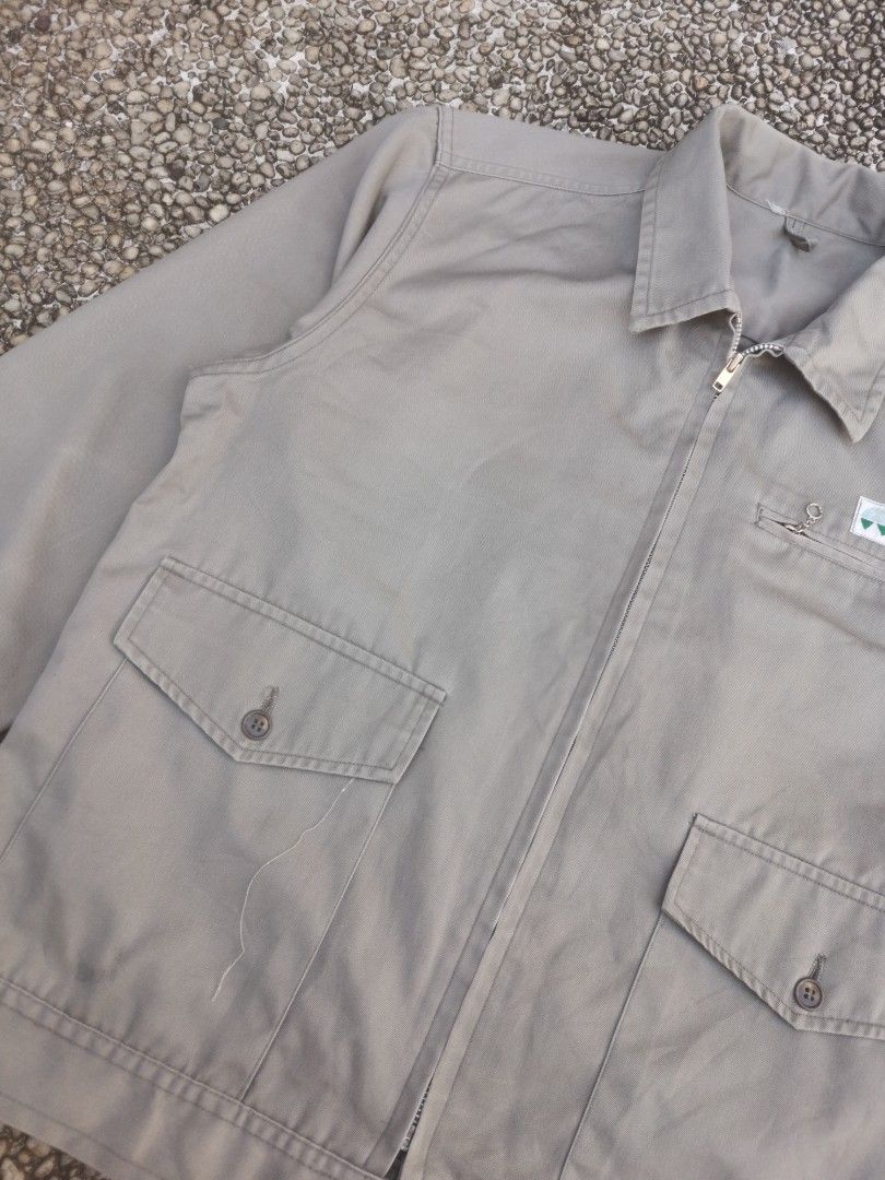 Vintage Japanese Work Jacket, Men's Fashion, Coats, Jackets and ...