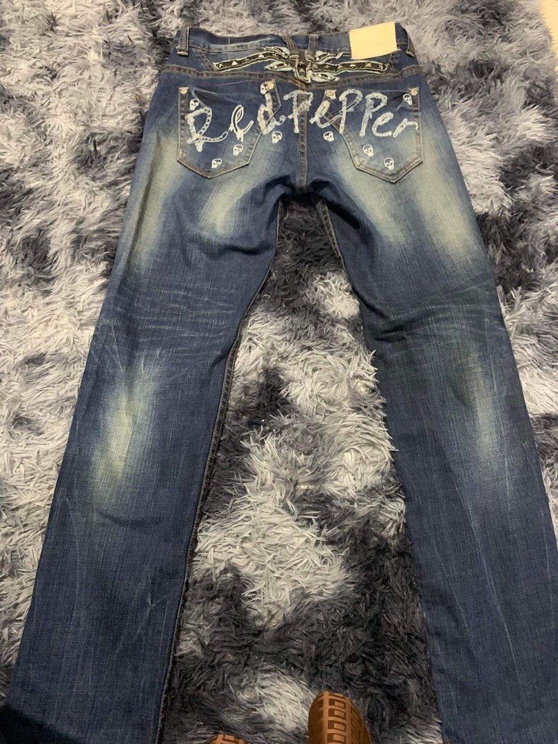 Vintage Red Pepper Jeans, Men's Fashion, Bottoms, Jeans on Carousell