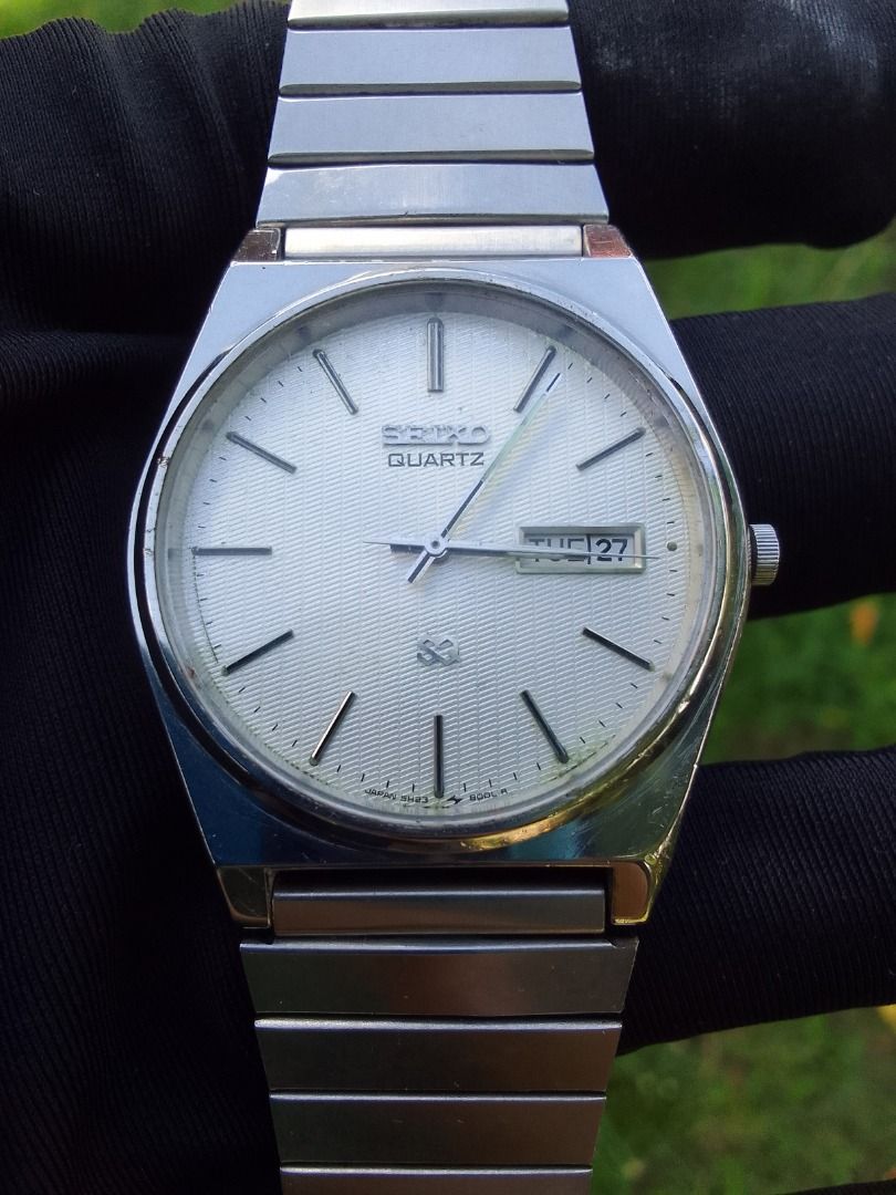 Vintage Seiko SQ Quartz 5H23-8000, Men's Fashion, Watches & Accessories, Watches on Carousell