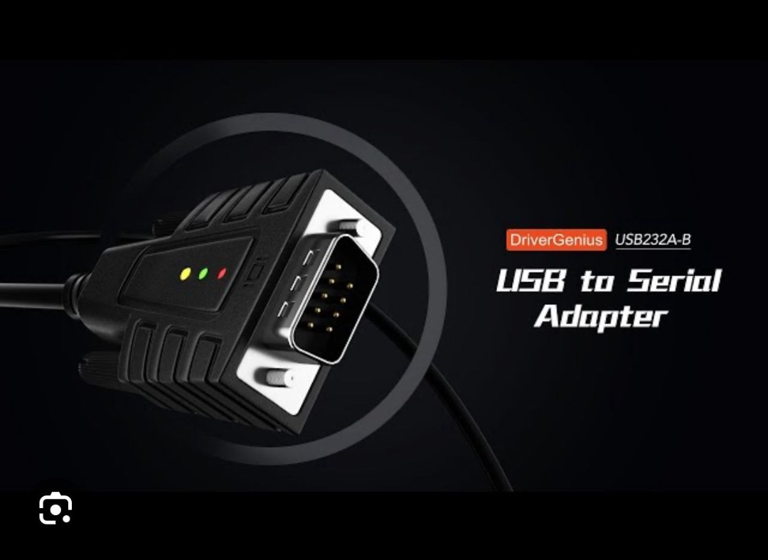 V.Top DriverGenius USB232A-B, USB to Serial RS232 DB9 Adapter with 3 x ...