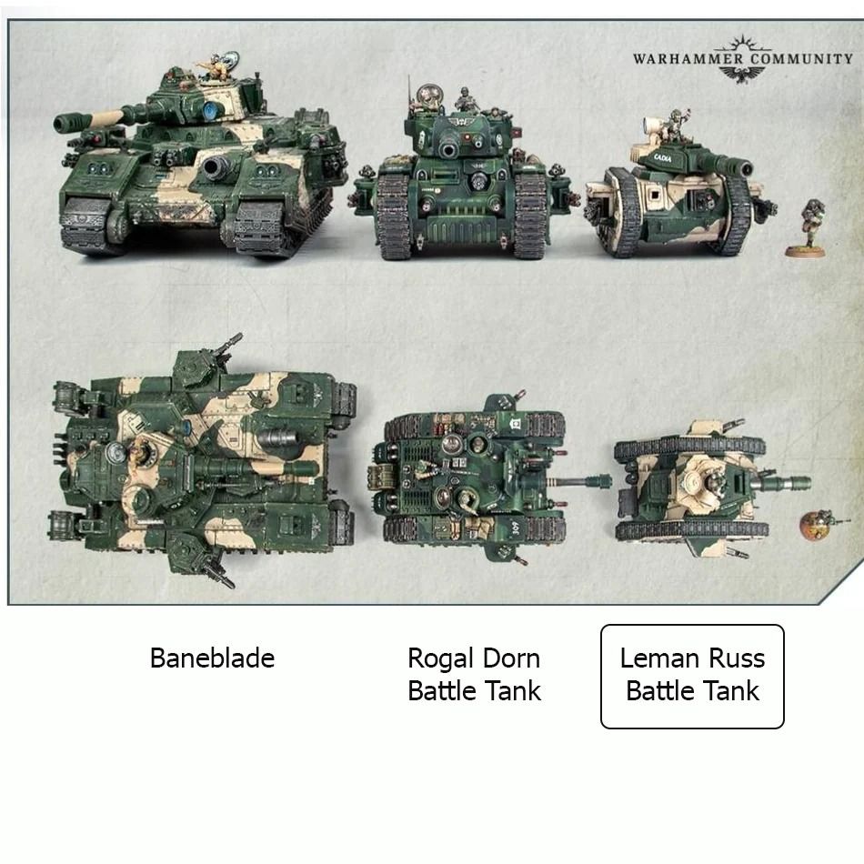 Warhammer 40000: Leman Russ Battle Tank, Hobbies & Toys, Toys & Games ...