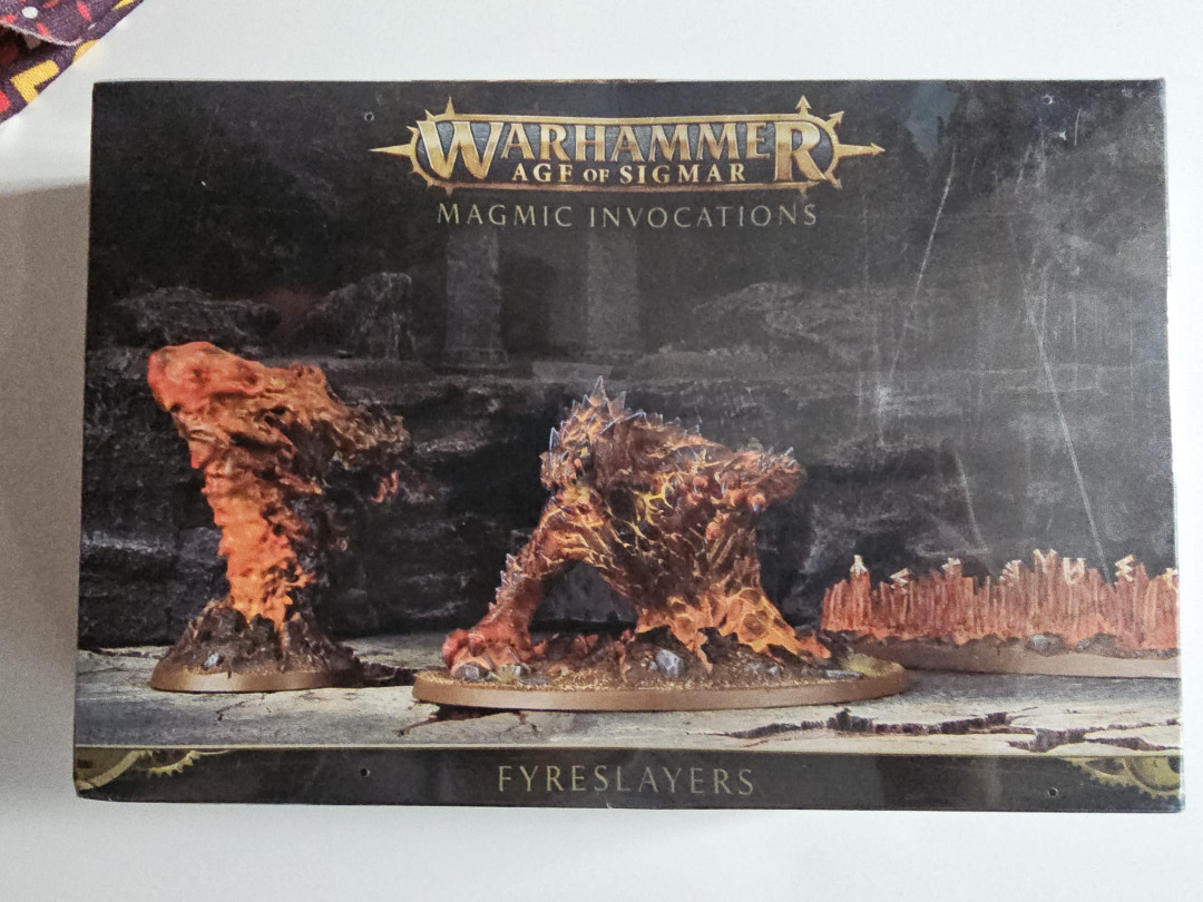 Warhammer AOS Fyreslayers Magmic invocations, Hobbies & Toys, Toys ...