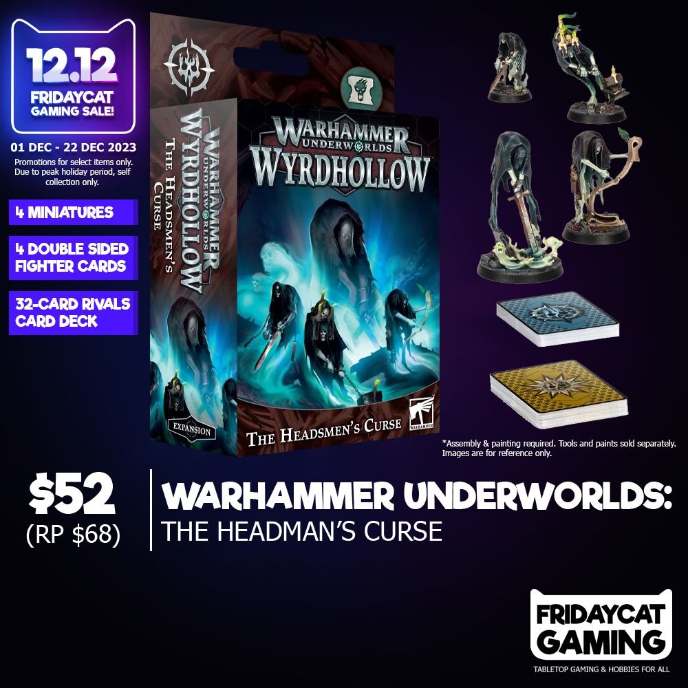 Warhammer Underworlds: The Headman's Curse, Hobbies & Toys, Toys ...