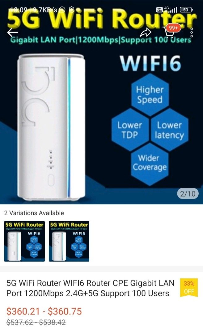 WEYCH 5g CPE SIM card router, Computers & Tech, Parts & Accessories ...