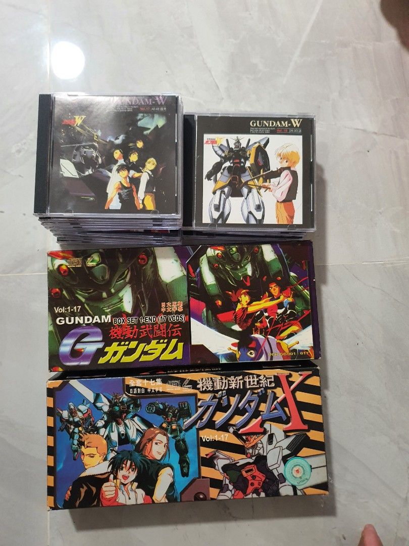 Gundam Fans, letting go Wing Gundam, God Gundam and X Gundam full sets ...