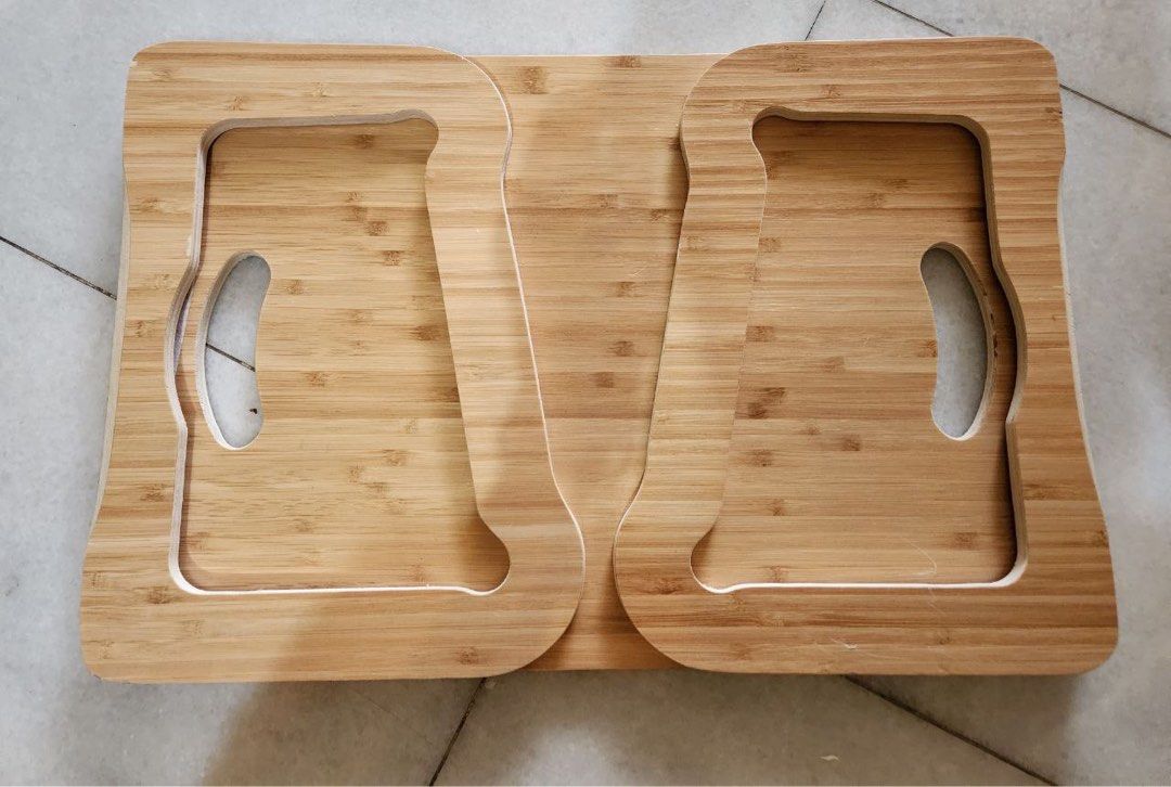 Wood solid foldable table, Furniture & Home Living, Furniture, Tables ...