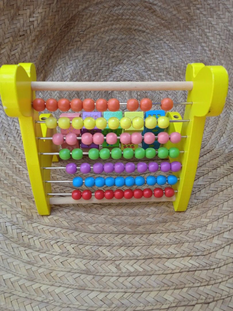 Wooden Abacus, Hobbies & Toys, Toys & Games on Carousell