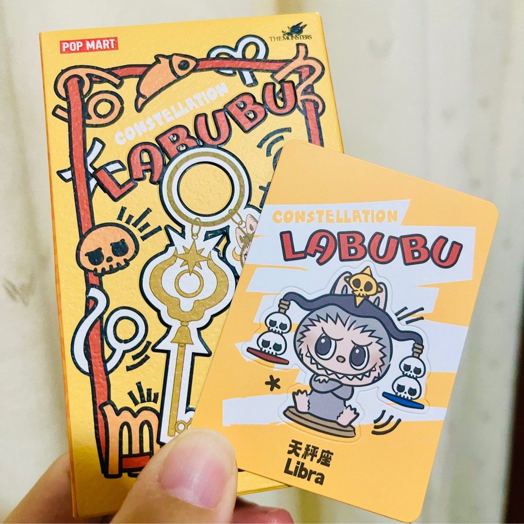 [WTS BNIF] Popmart The Monsters Labubu Constellation Key Pendant ...