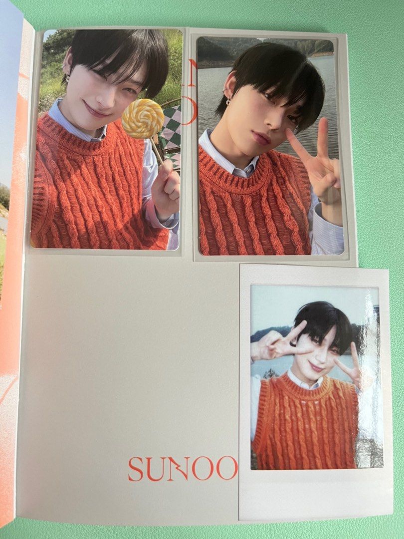 WTS Enhypen Orange Blood Sunoo engene ver, Hobbies & Toys, Memorabilia ...