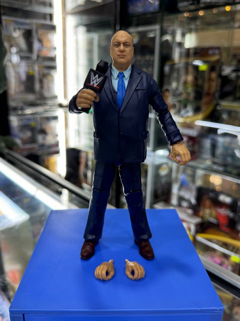 WWE Mattel Elite Paul Heyman, Hobbies & Toys, Toys & Games on Carousell