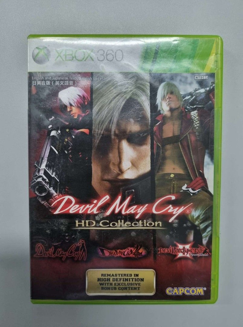 Xbox 360 - Devil May Cry HD Collection, Video Gaming, Video Games, Xbox ...
