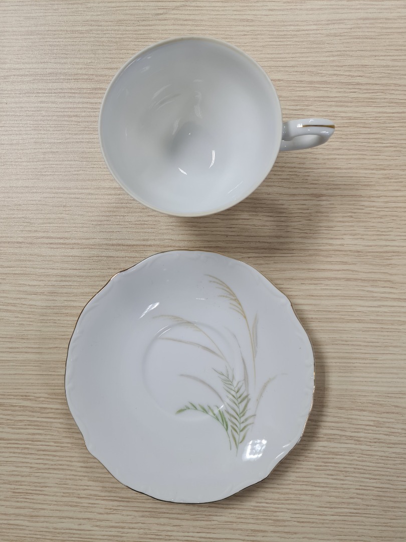 Yamato China Tea Cup and Saucer, Furniture & Home Living, Kitchenware ...