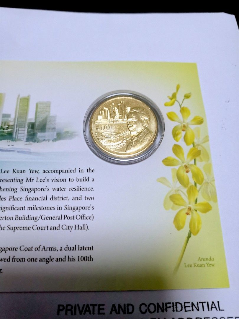 100th Birth Anniversary of Mr Lee Kuan Yew Commemorative Coin, Hobbies ...