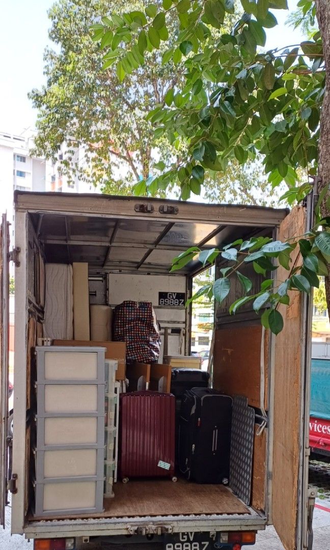10ft box truck with lorry driver, Home Services, Movers & Delivery, House Moving on Carousell