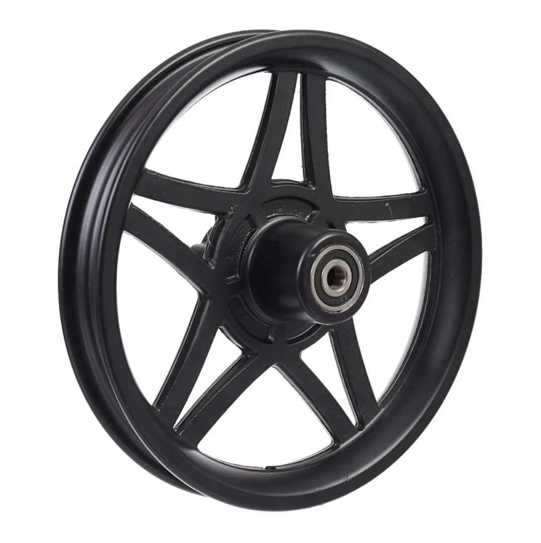 12 Inch Steel Tubeless BLACK Front Wheel Rim [PMA PAB Eco drive Jimove ...