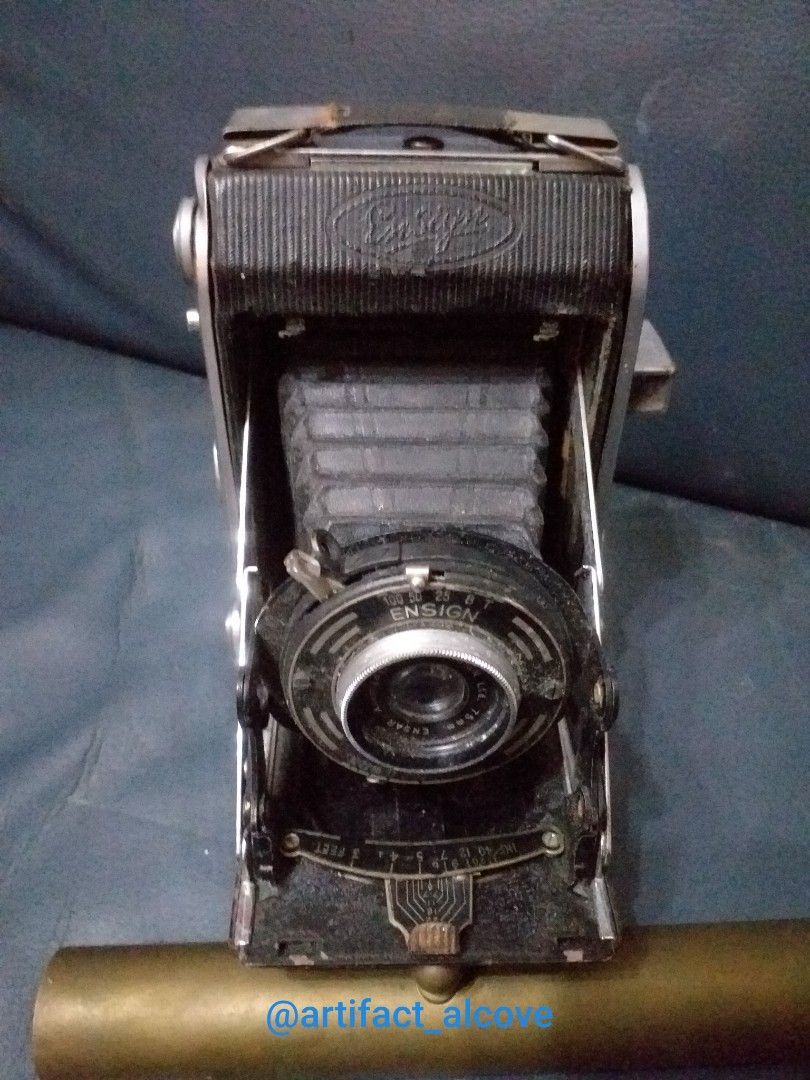 1930's Ensign Camera 220 Selfix Vintage Folding Dual Format Photography ...