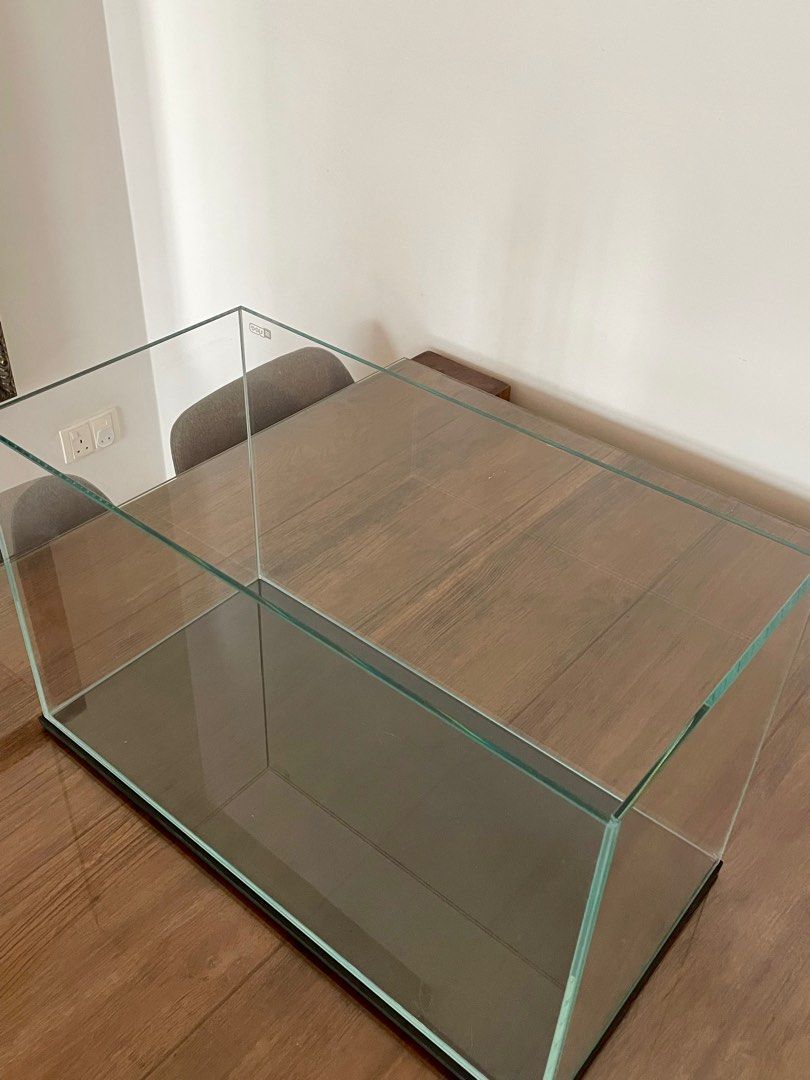 2ft Fish Tank Rimless Aquarium with Light, Pet Supplies, Homes & Other ...