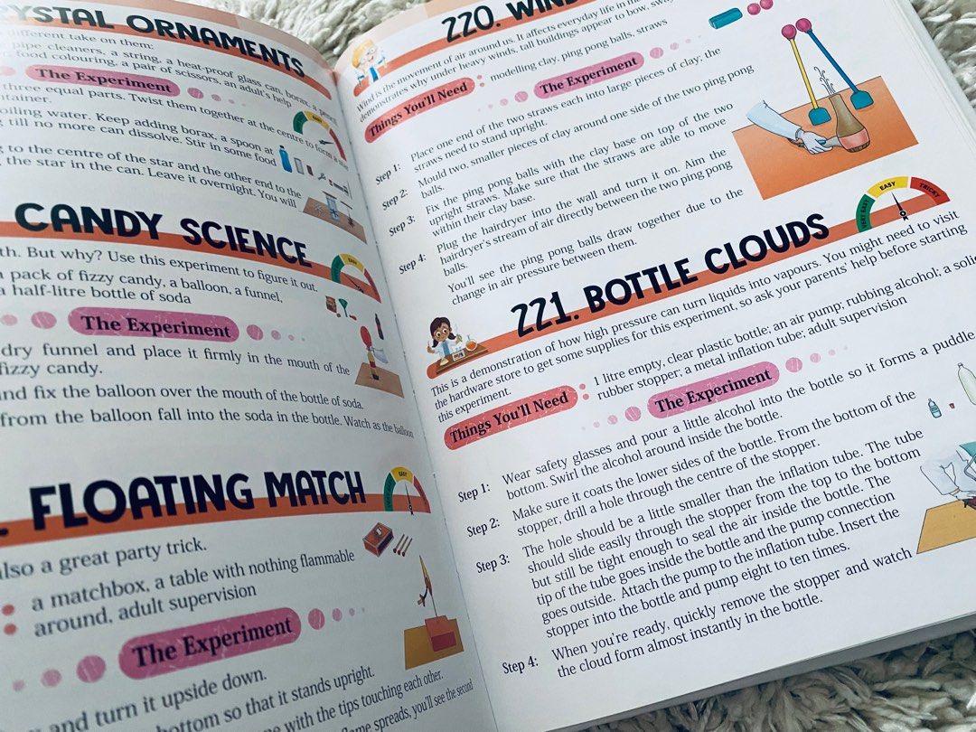 365 Science Experiments, Hobbies & Toys, Books & Magazines, Children's ...