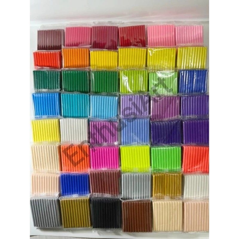 49 COLORS POLYMER CLAY 125G, Hobbies & Toys, Stationary & Craft, Craft ...