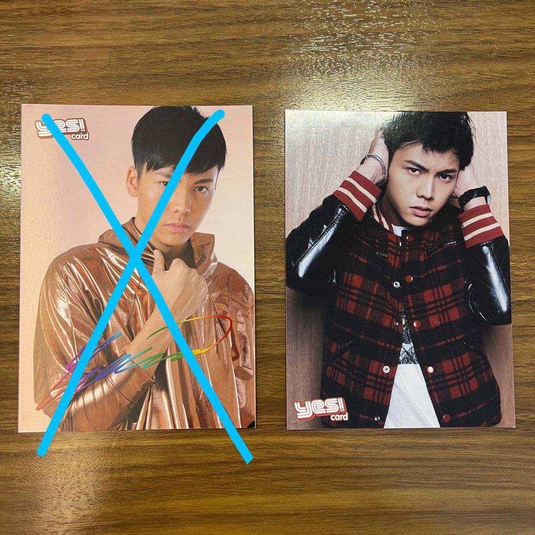 香港明星 韓星 yes card 5R 相 4R 相 林欣彤 Mag Lam 陳偉霆 William Chan 鄧紫棋 Gem Tang HotCha 張紋嘉 Crystal Regen ...