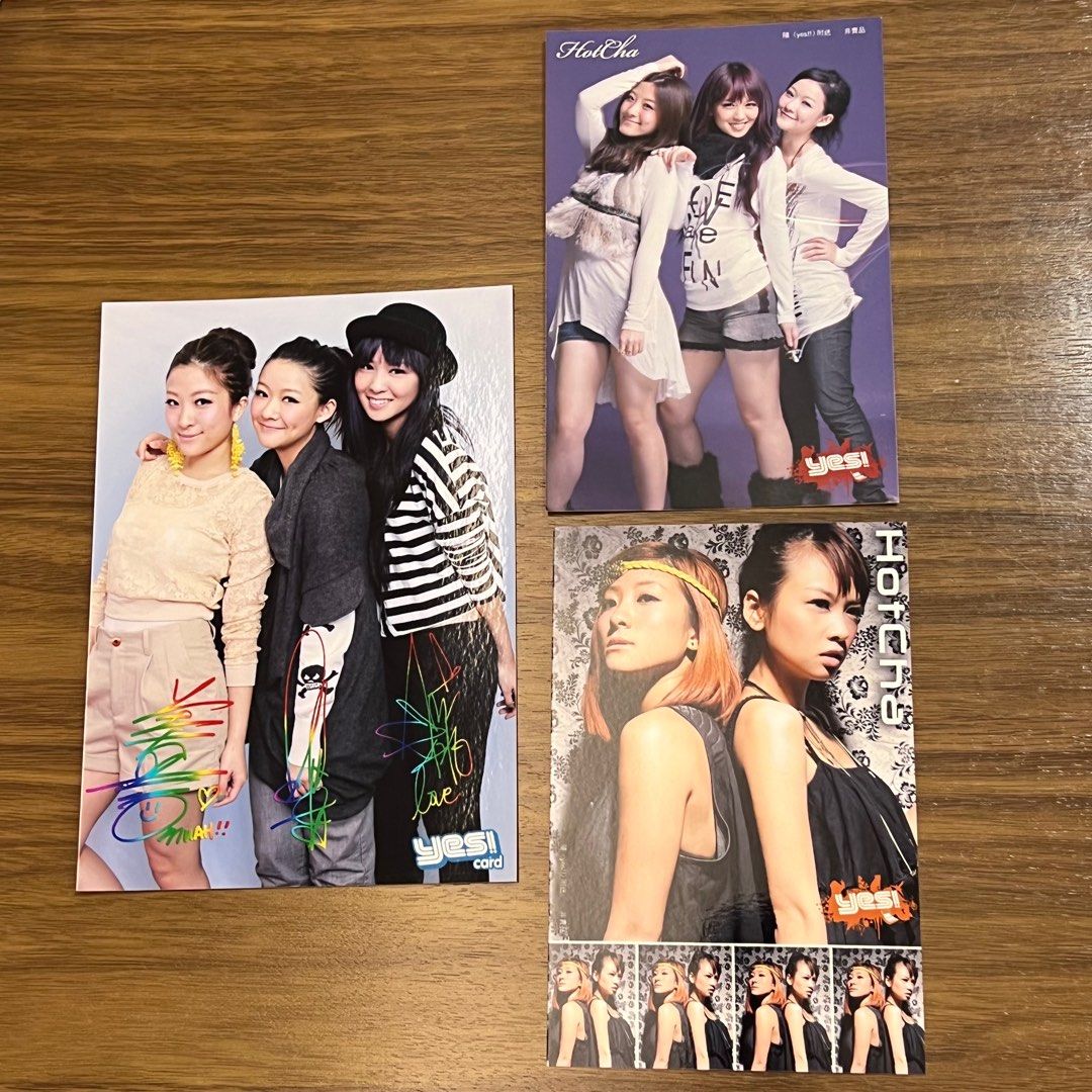 香港明星 韓星 yes card 5R 相 4R 相 林欣彤 Mag Lam 陳偉霆 William Chan 鄧紫棋 Gem Tang HotCha 張紋嘉 Crystal Regen ...