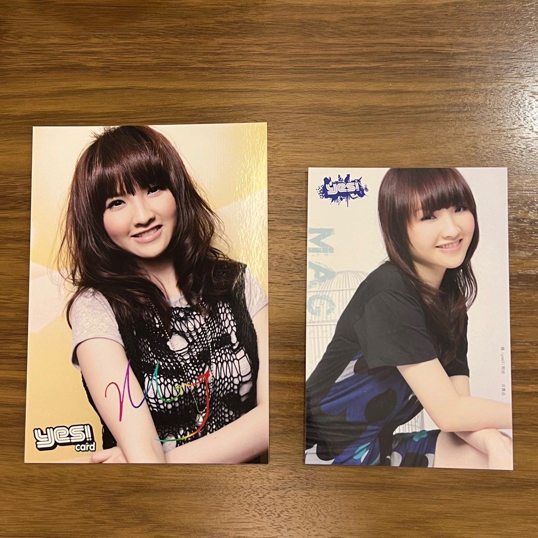 香港明星 韓星 yes card 5R 相 4R 相 林欣彤 Mag Lam 陳偉霆 William Chan 鄧紫棋 Gem Tang HotCha 張紋嘉 Crystal Regen ...