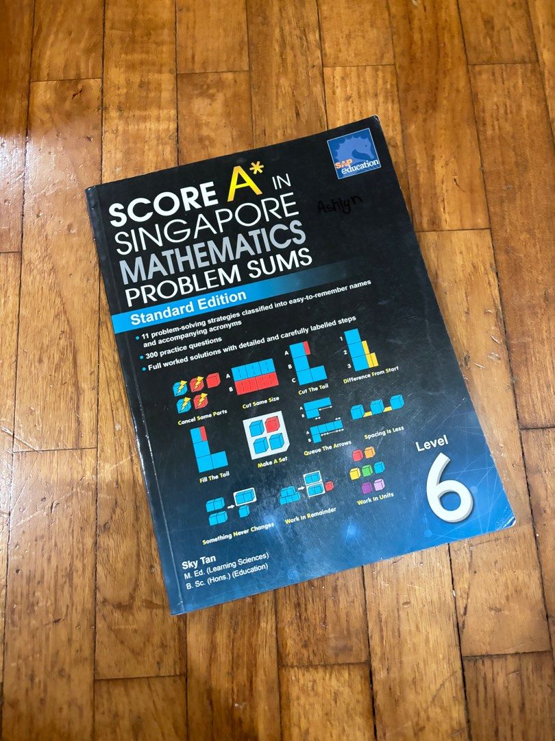 A* in Singapore Mathematics Problem Sums Level 6, Hobbies & Toys, Books ...