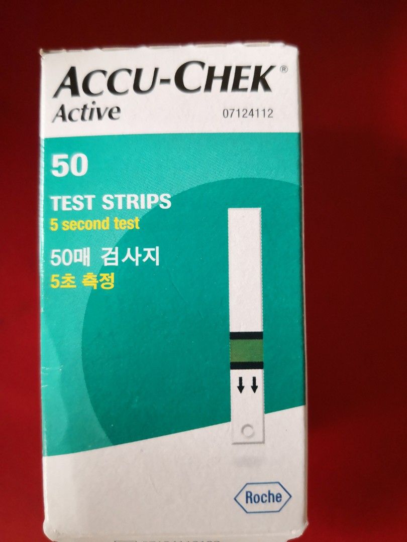 Accu-chek test strips, Health & Nutrition, Medical Supplies & Tools on ...