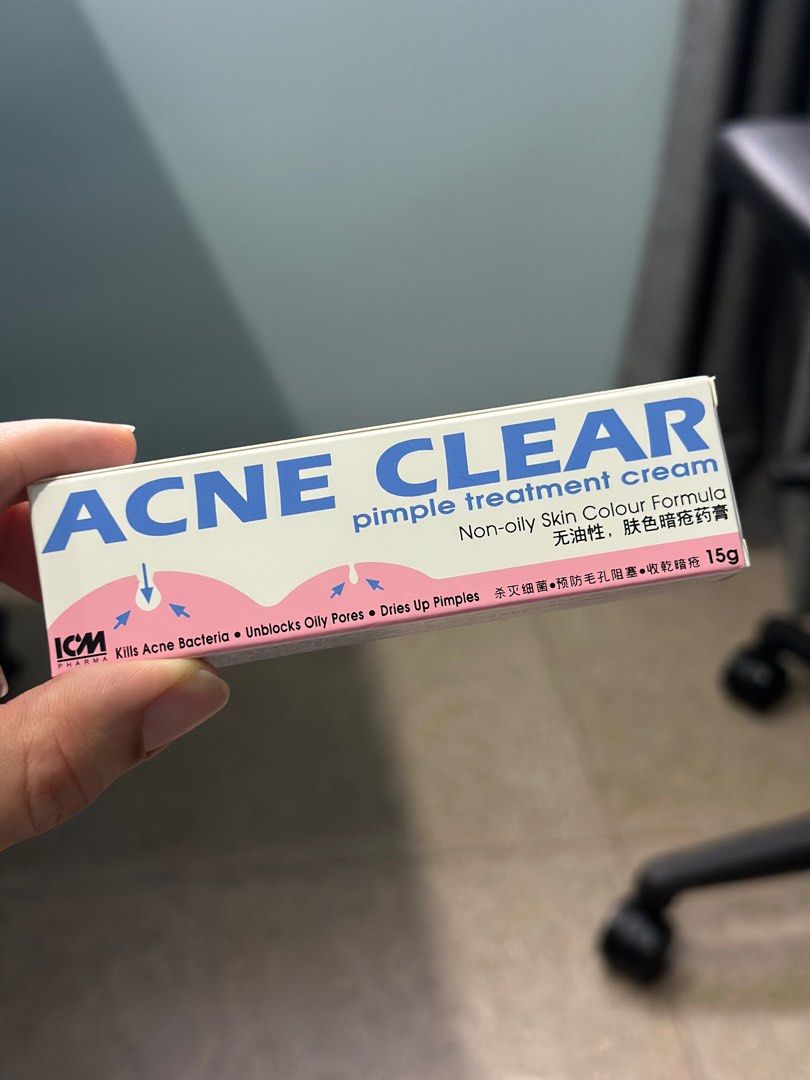 Ace Clear Pimple Treatment Cream, Beauty & Personal Care, Face, Face ...