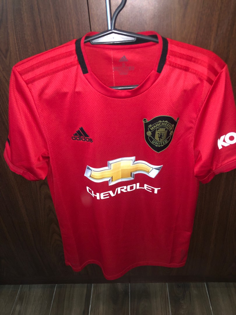 Adidas Chevrolet Manchester United - Small, Men's Fashion, Tops & Sets ...