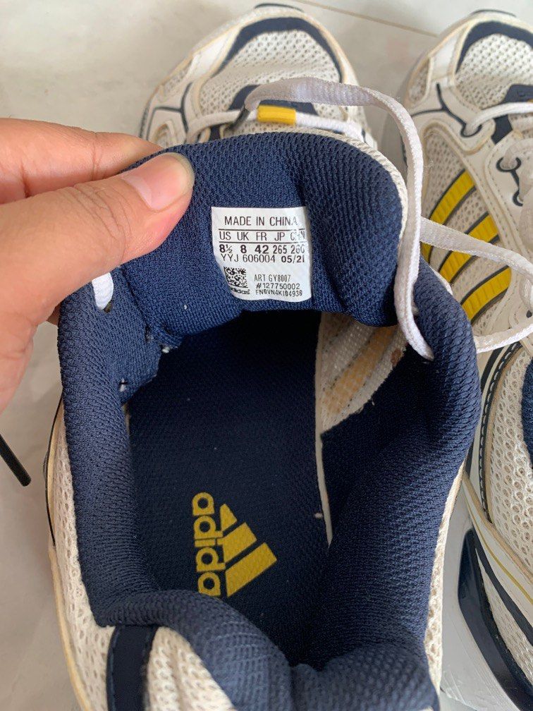adidas spiritain 200 yellow navy, Fesyen Pria, Sepatu , Sneakers di ...