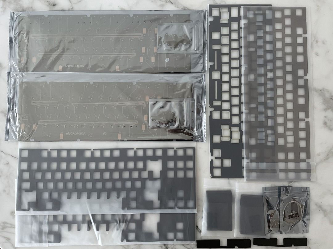 ai03 Andromeda TKL Keyboard Silver, Computers & Tech, Parts ...