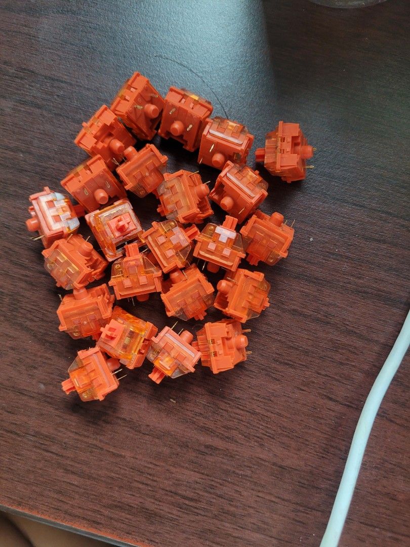 Akko radiant red x68, Computers & Tech, Parts & Accessories, Computer ...