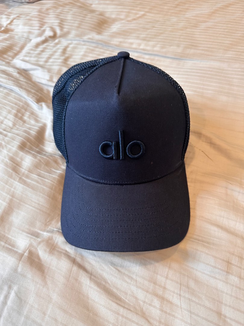Alo Yoga Trucker Cap, Men's Fashion, Watches & Accessories, Caps & Hats ...