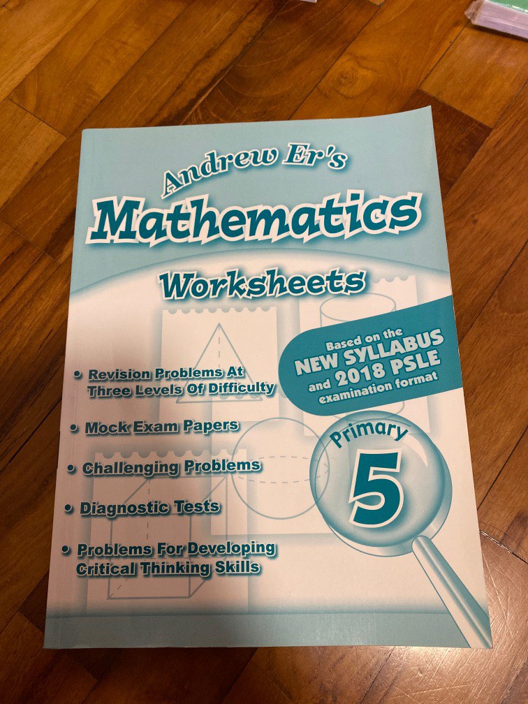 Andrew Er’s Mathematics Worksheets Primary 5, Hobbies & Toys, Books ...