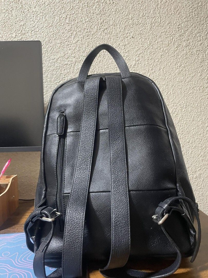 Anne Klein leather backpack, Women's Fashion, Bags & Wallets, Backpacks ...