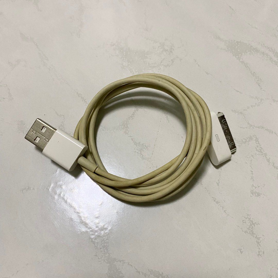 Apple 30-pin dock connector cable, Mobile Phones & Gadgets, Mobile ...