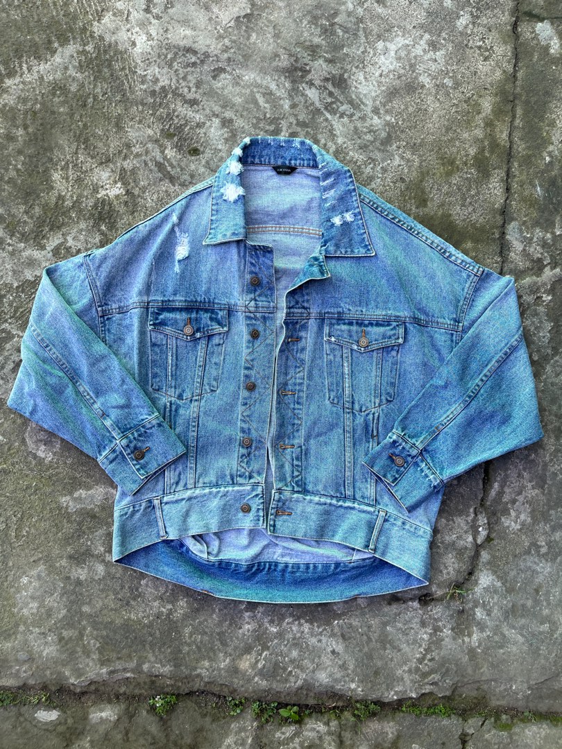ASM Denim Jacket, Men's Fashion, Coats, Jackets and Outerwear on Carousell