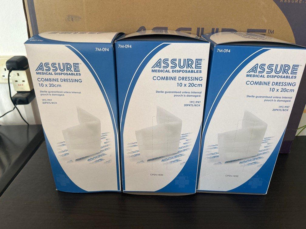 Assure combine dressing, Health & Nutrition, Medical Supplies & Tools ...