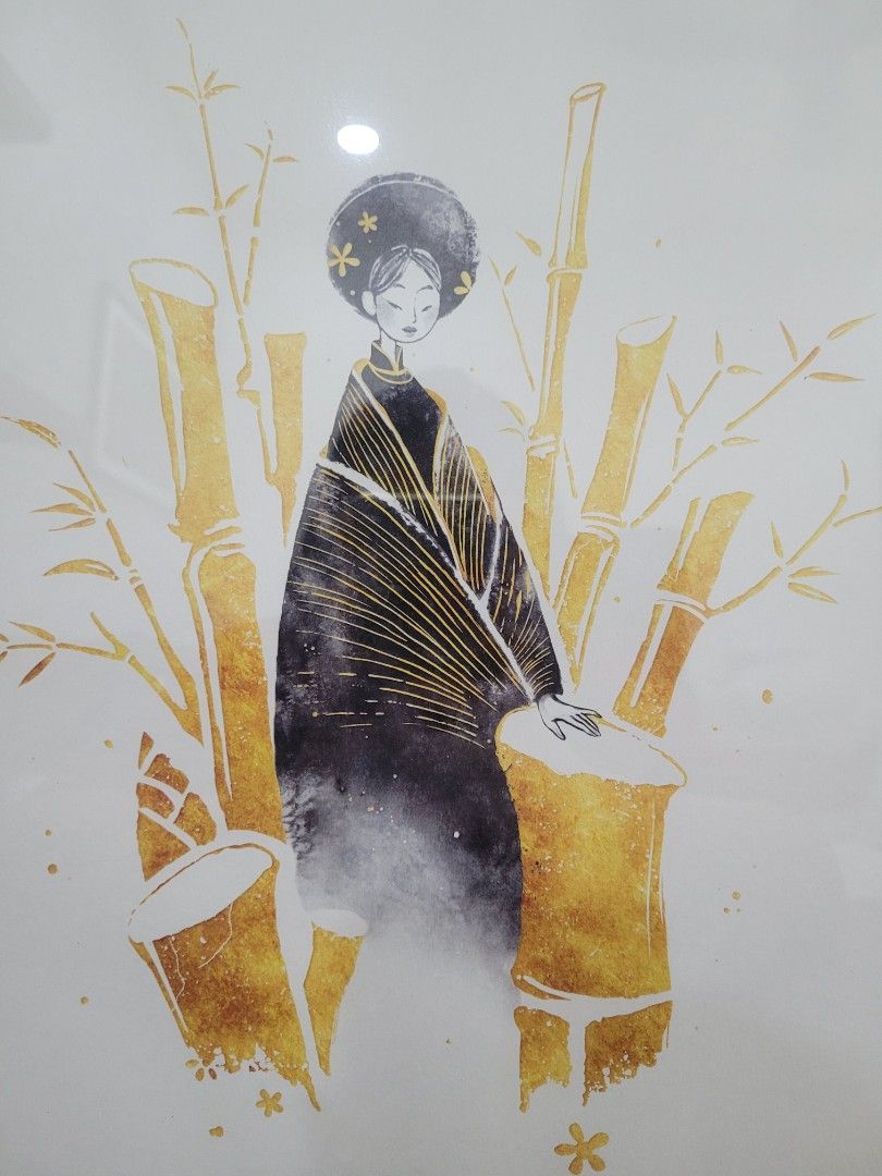Authentic Vietnamese print, custom frame, Hobbies & Toys, Stationery ...