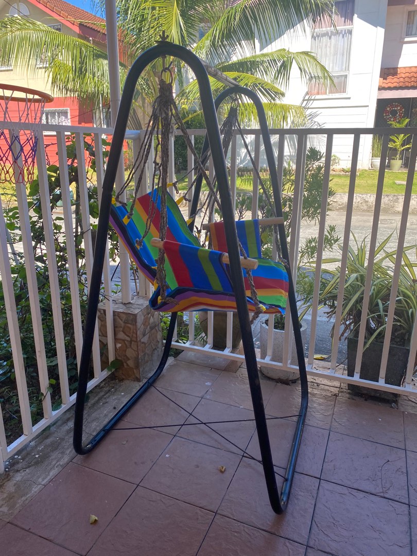 Baby duyan with stand, Babies & Kids, Baby Nursery & Kids Furniture ...