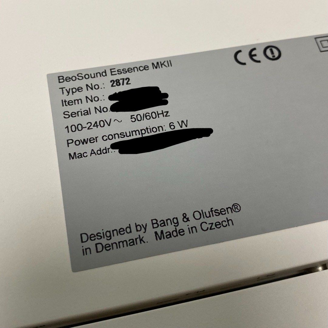 Bang & Olufsen B&O Beosound Essence Mk2 music streamer, with Powerlink ...