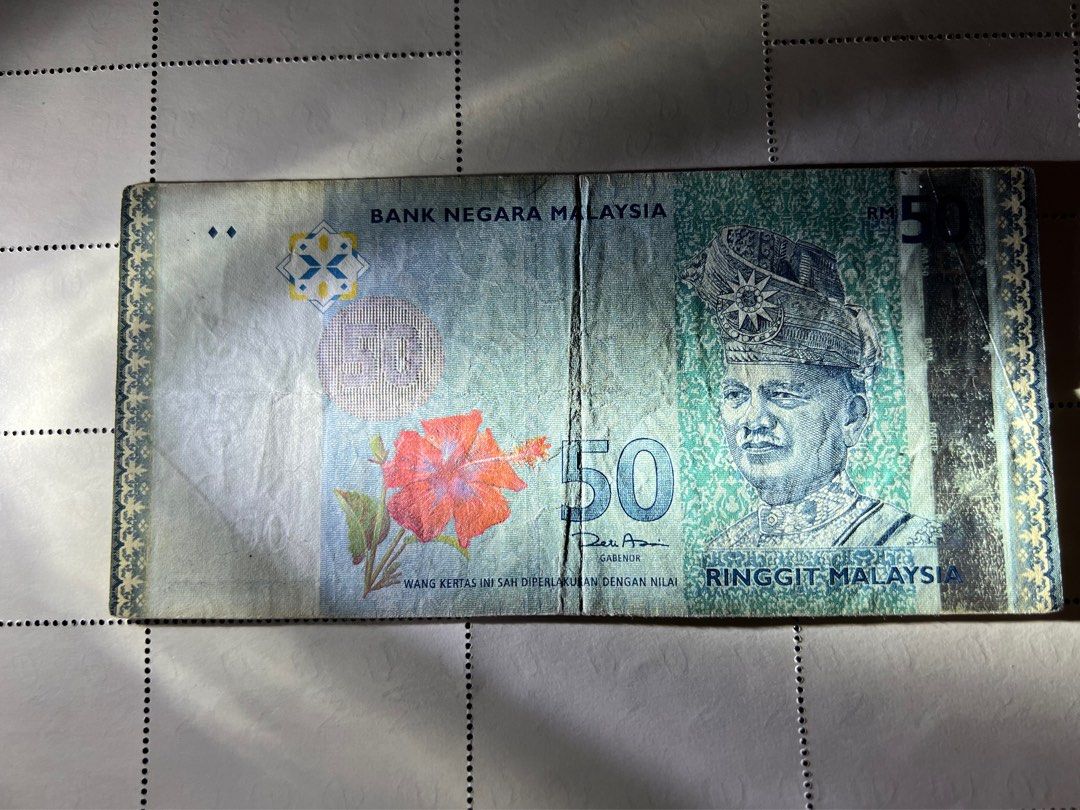 Banknotes - 50 years Malaysia Stamp + 50 years RM50, Hobbies & Toys ...