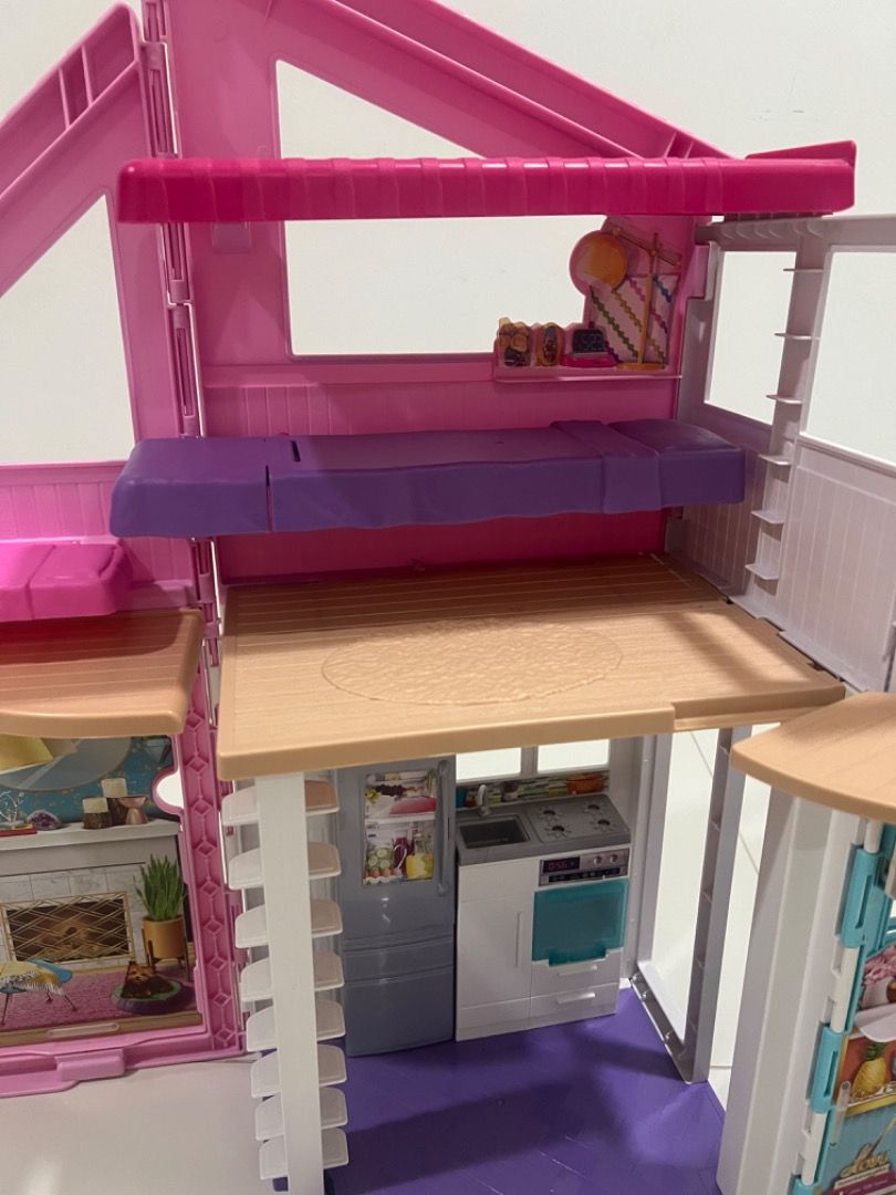 Barbie Malibu House Playset - barbie dream, Hobbies & Toys, Toys ...