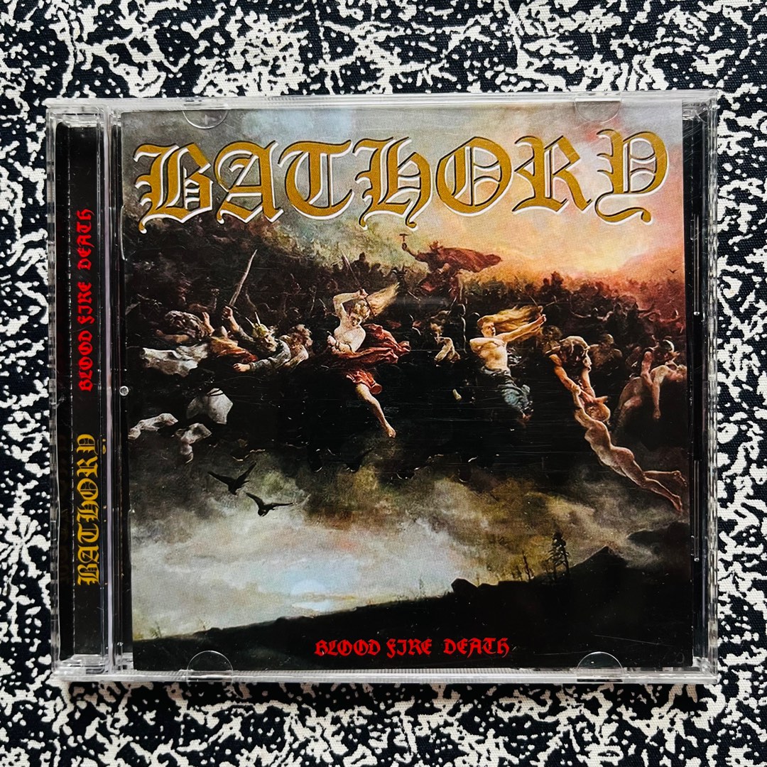 Bathory - Blood Fire Death CD, Hobbies & Toys, Music & Media, CDs & DVDs on Carousell