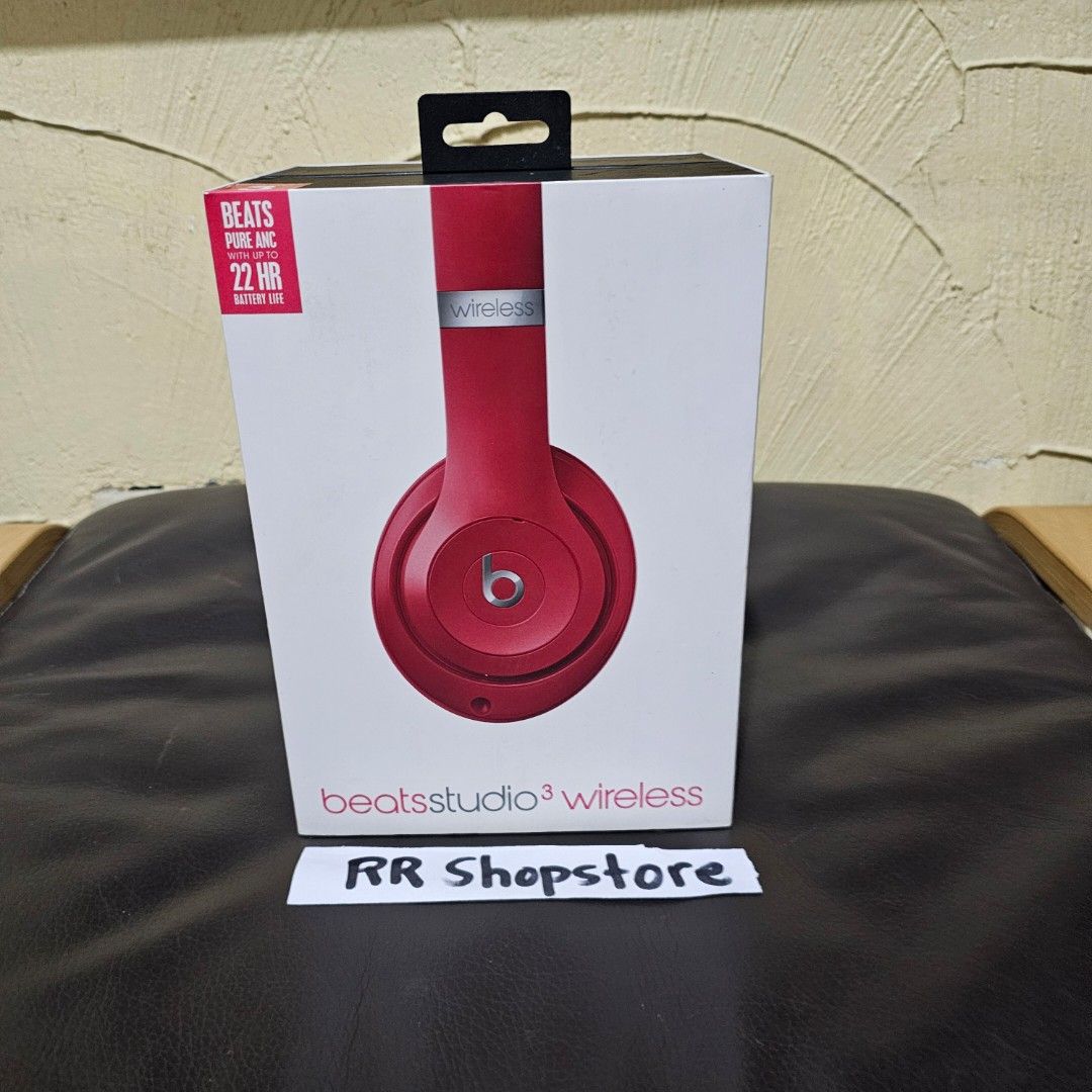 Beats Studio 3 Red-Open Set, Audio, Headphones & Headsets on Carousell