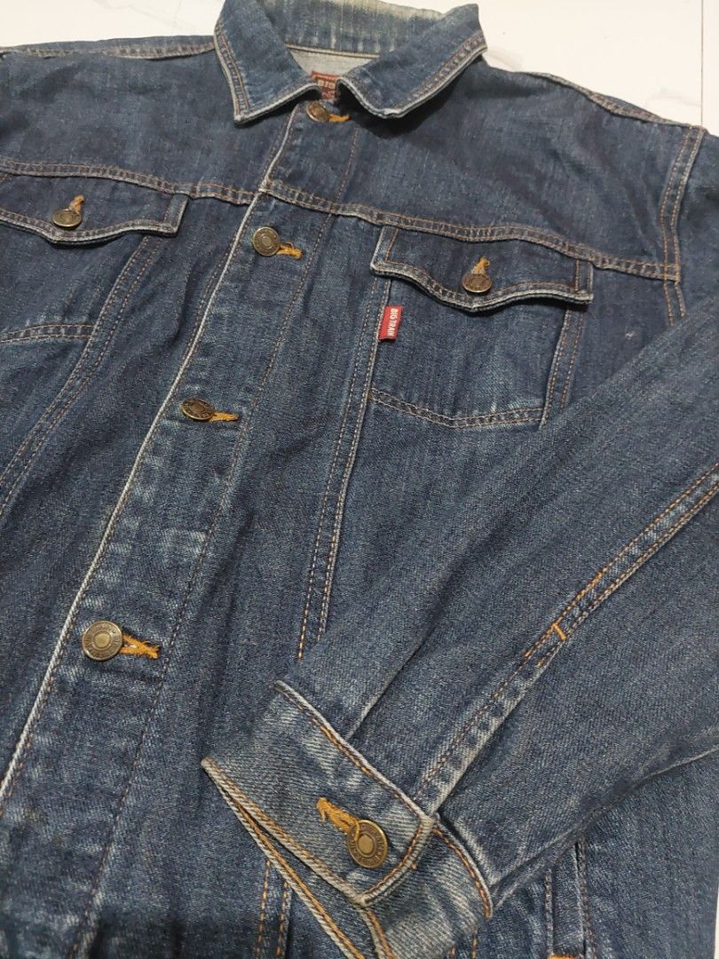Big Train Denim Jacket, Men's Fashion, Coats, Jackets and Outerwear on ...