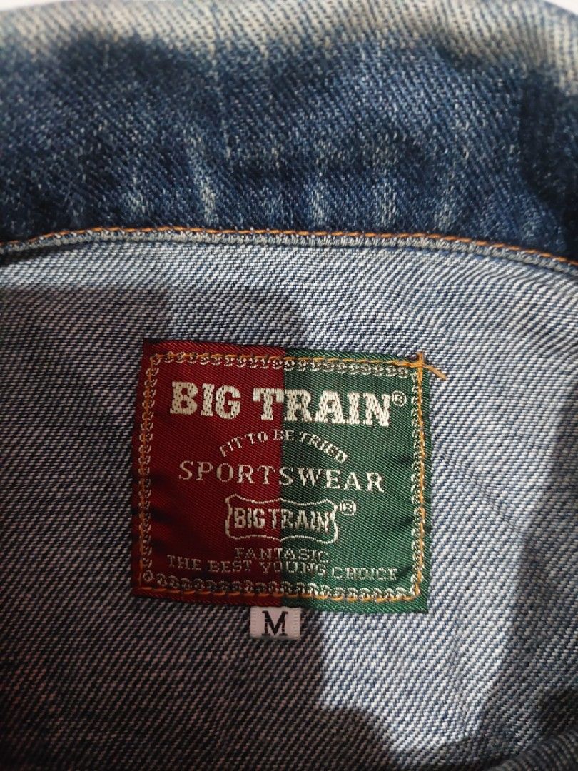 Big Train Denim Jacket, Men's Fashion, Coats, Jackets and Outerwear on ...